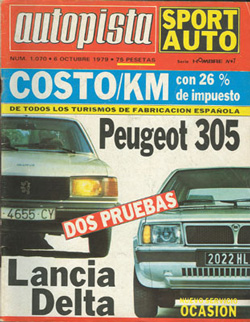 PRUEBA: PEUGEOT 305 SR - PIEL DE TORO - LA WEB DE LOS COCHES CLASICOS